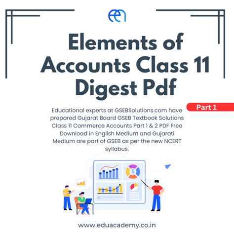 Gseb Textbook Solutions Class 11 Commerce Accounts Part 1 And 2 Elements Of Accounts Digest Pdf