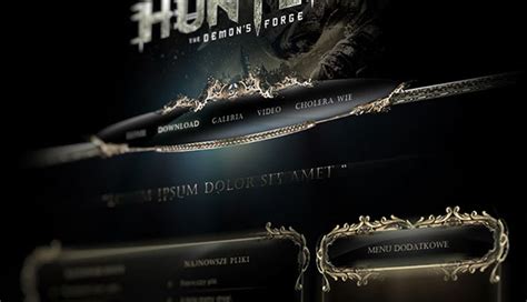 RPG Games Web Design On Behance