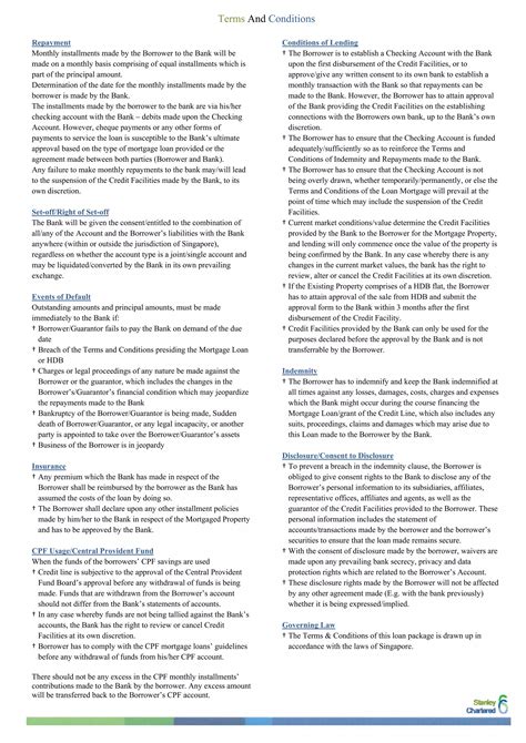 Application Form Declaration Terms And Condition Pdf