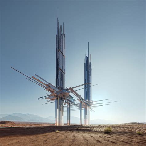 Neom Unveils Plans For Hotel Within Hexagonal Pillars Named Siranna