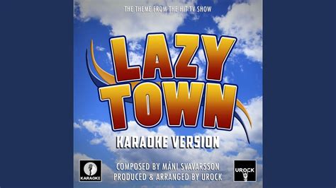 Urock Lazy Town Theme From Lazy Town Chords Chordify