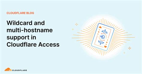 wildcard and multi domain support in cloudflare access