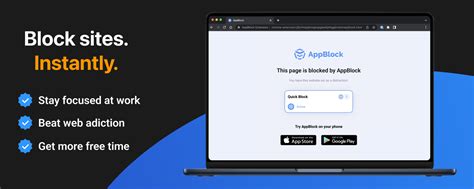 The All New Appblock For Chrome Appblock Stay Focused On Ios And Android