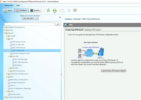 Configurare Easy Vpn Server Su Router Cisco 887 Con Cisco Configuration