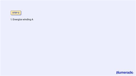 Solved A Variable Reluctance Stepper Motor Has Three Phase Stator Winding And 4 Pole Rotor