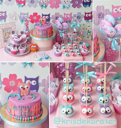 Сладкий стол Совушки Детские десерты День рождения Сладкий стол