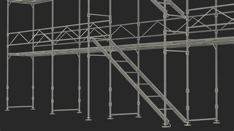 Construction Scaffolding Structure 3d Model 3d Molier International