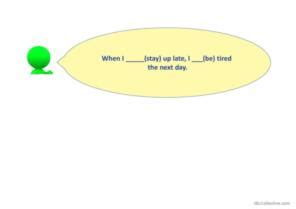 Conditional Zero Conditional English ESL Powerpoints