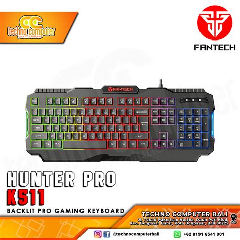 Fantech Hunter Pro K511 Rgb Backlit Membrane Gaming Keyboard