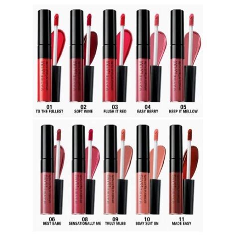 Maybelline Sensational Liquid Matte Lip Tint Liptint Lipstic Shop