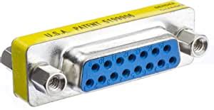 Amazon Com DB Female To Female Adapter Gender Changer For Mini Computers Convert DB Male