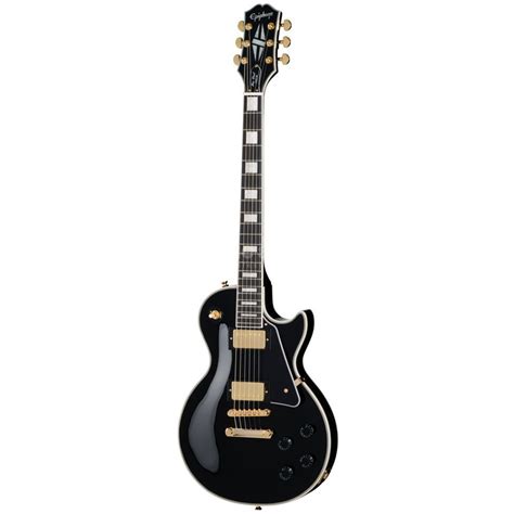 Epiphone Les Paul Custom Ebony Music Store Professional