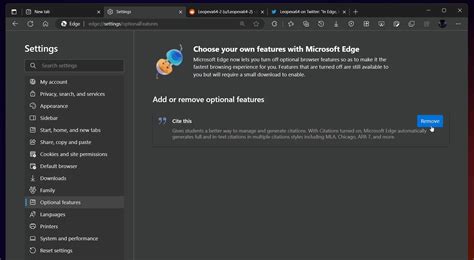 Microsoft Edge Will Soon Allow Removing Features You Never Use