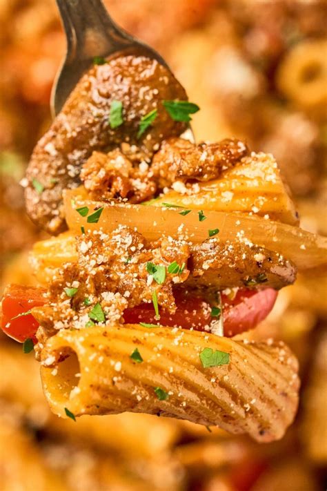 Chorizo Rigatoni
