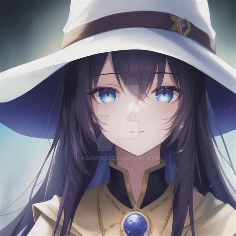 Anime Wizard Girl By Alam101 On Deviantart