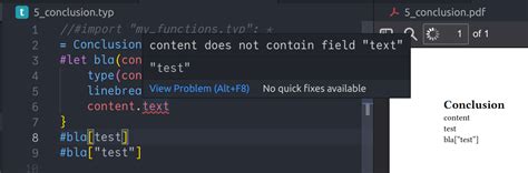Passing Content Inside Causes Cryptic Error · Issue 865 · Typsttypst · Github