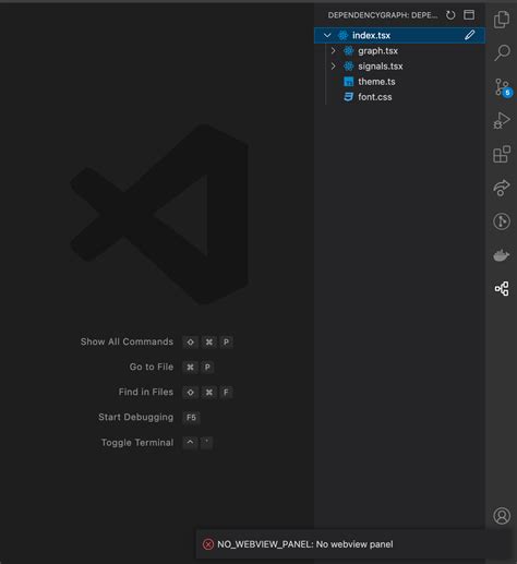 dependency graph doesn t show · issue 34 · sz p vscode dependencygraph