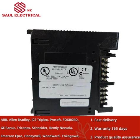 GE HE RTD R High Precision RTD Input Module Designed For