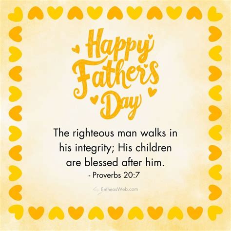 Christian Fathers Day Images With Bible Verses Entheosweb