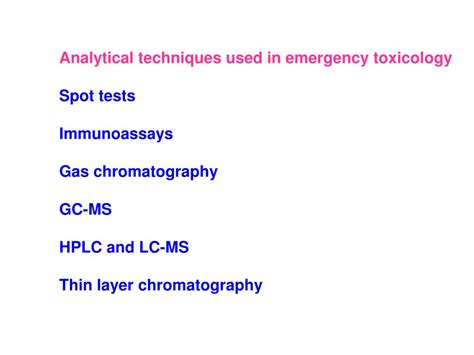 Ppt Introduction In Toxicology Determination Of Toxicity Dose Response Curve Mode Of Entry
