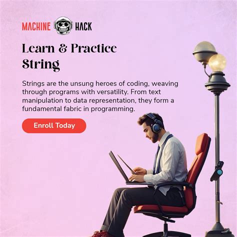 Learn String Manipulation With Code Enthusiast Machinehack Generative