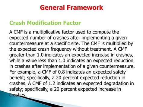 Ppt Crash Modification Factors And Functions Powerpoint Presentation Id 2079000