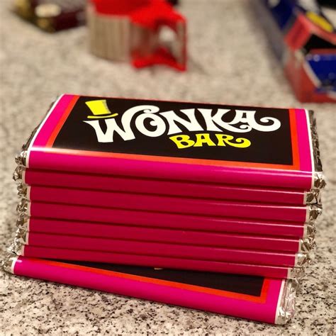 Willy Wonka Bar Wrapper