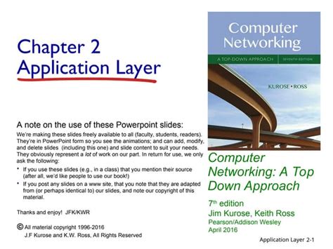 computer networking application layer ppt