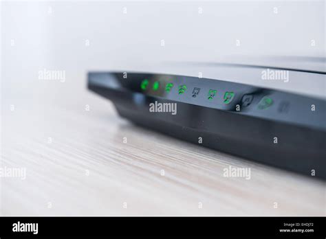 Black Shiny Router On White Background Stock Photo Alamy