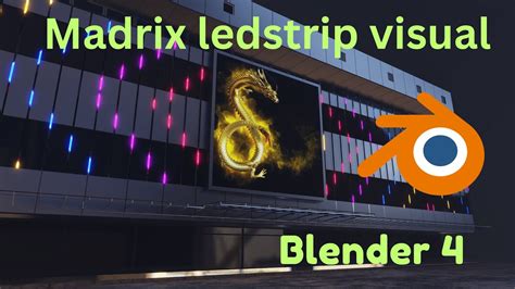 Madrix Ledstrip Lighting Blender 40 Visual Design Animasi Youtube