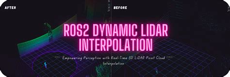 new ros2 package for dynamically interpolating 3d lidar point clouds