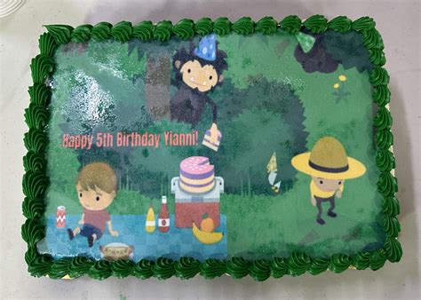 Sneaky Sasquatch Birthday Cake R Sneakysasquatch