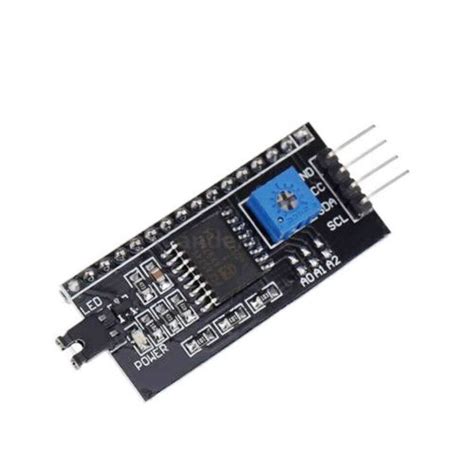 Iici2ctwispi Serial Interface Board Module For Arduino 1602 Lcd Display Robodo