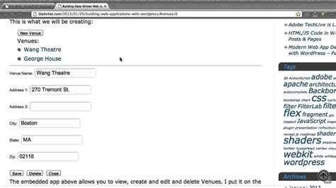 Building Data Driven Web Applications With Wordpress Youtube