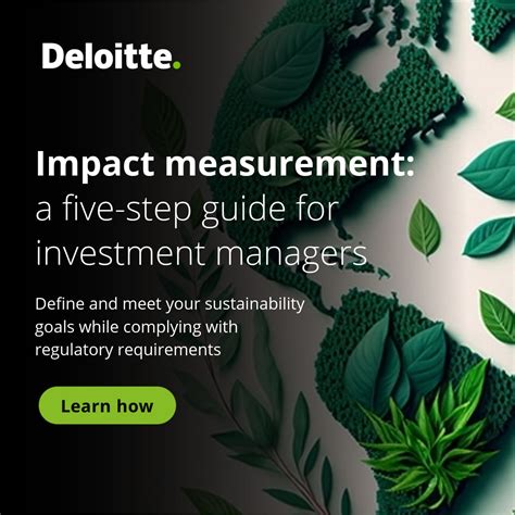 Deloittes Approach To Investor Impact Measurement In Performance Magazine Deloitte Posted On