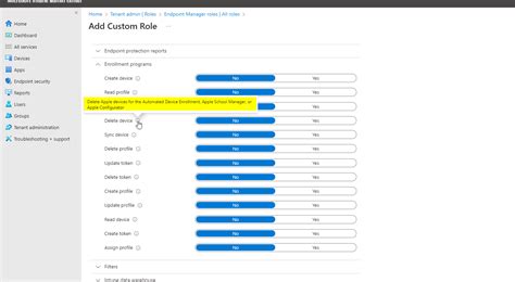 How To Prevent People From Deleting Devices From Autopilot Using Rbac Permissions In Intune R