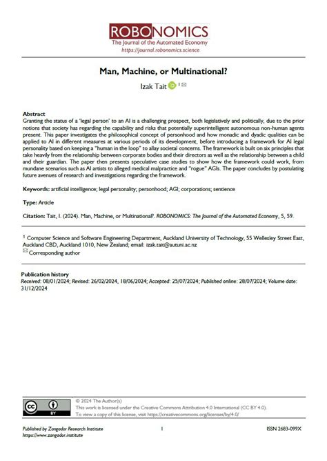 stanislav ivanov on linkedin new paper published in robonomics the