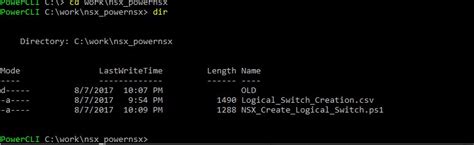 Automate Nsx Logical Switch Creation Using Powernsx The Art Of