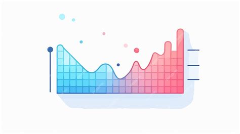 Trendy Flat Style Line Graph And Grid Icon For Data Analysis Presentation Premium Ai Generated