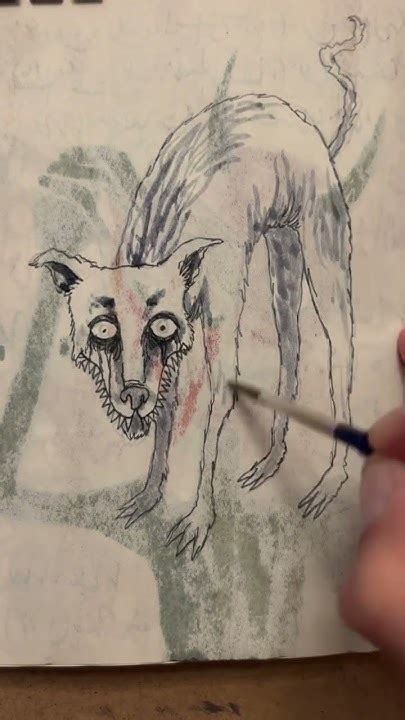 Büyü Kitabı” Pt 65 Skinwalker” Art Magic Creepy Drawing Artist