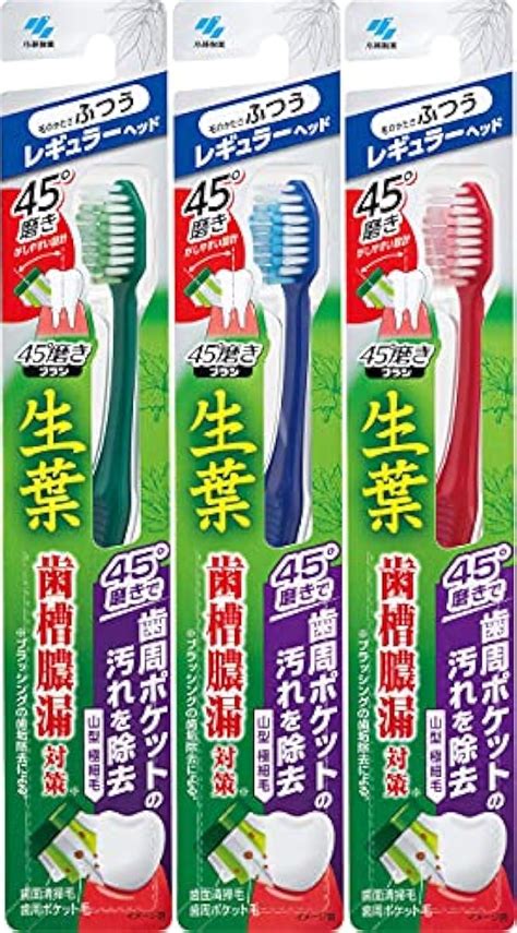 생엽하 것인 바와 같이하도록 45°연마 브러시 칫솔 치주포켓의 얼룩을 제거 레귤러 헤드 보통 1개 치조농루 대책 재팬스토어 일본약 의약품 전문 직구 쇼핑몰