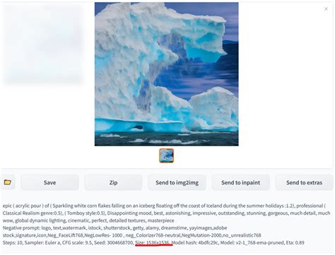 Bug Generated Parameters Do Not Show Correct Image Dimensions If Highres Is Enabled Issue