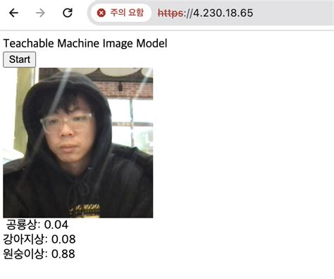 Teachable Machine 활용