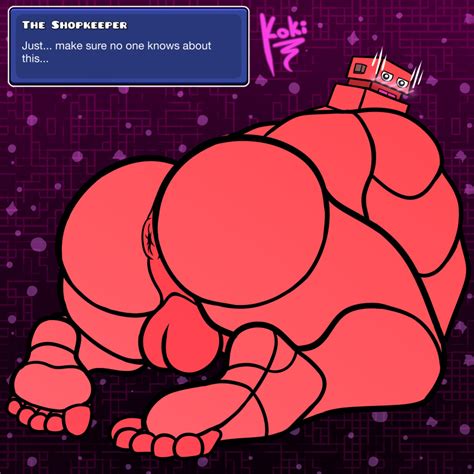 Rule 34 Anal Anus Ass Balls Big Ass Blush Dialogue Embarrassed Gay Geometry Dash Koki 1 Male