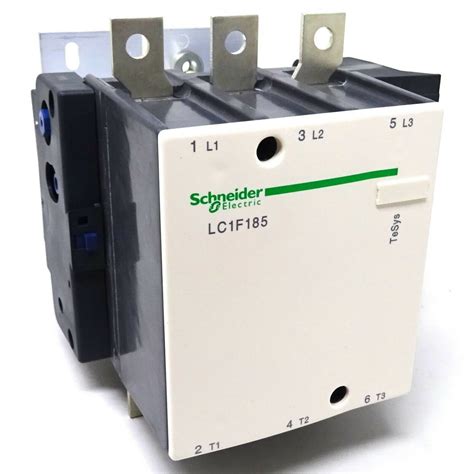 Contactor Series LC1F185M7 Schneider - AC3: 100kW 250A at 400V 230VAC