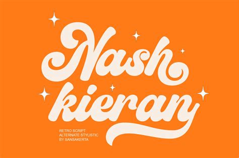 Nash Kieran Font Creative Fonts