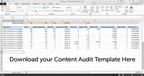 Audit Template Excel Peterainsworth