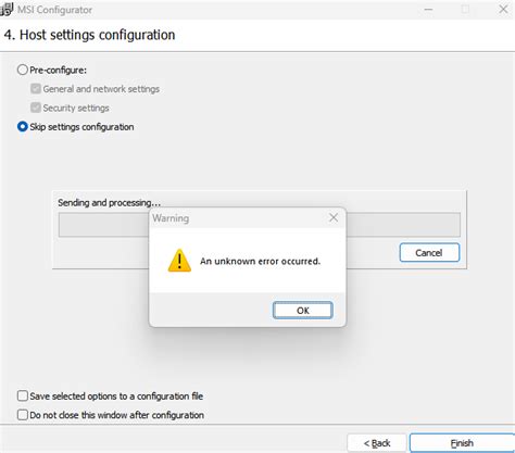 Cant Create Agent With Logo On 7620 An Unknown Error Occured Jan 01 2025