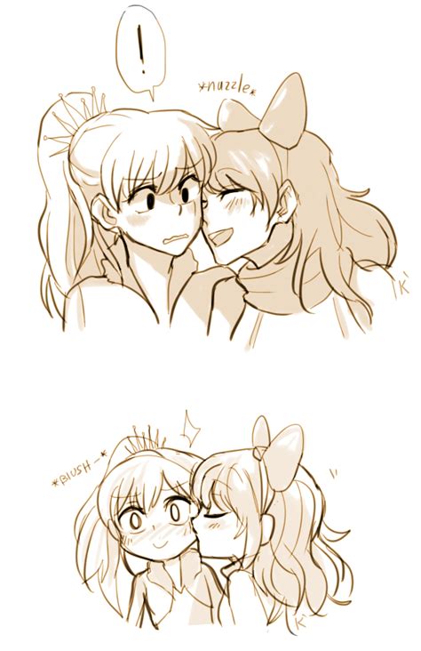 Blake X Weiss Rwby By Keethy On Deviantart
