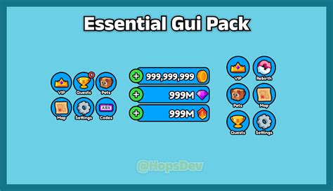 Essential Gui Pack By Hopsdev